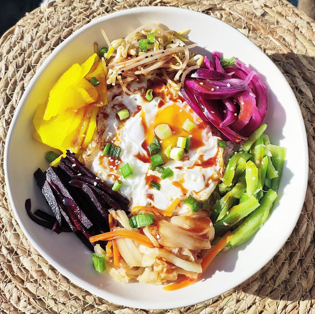 Bibimbap (Korean Mixed Rice) Recipe from @wondernonieskitchen ...