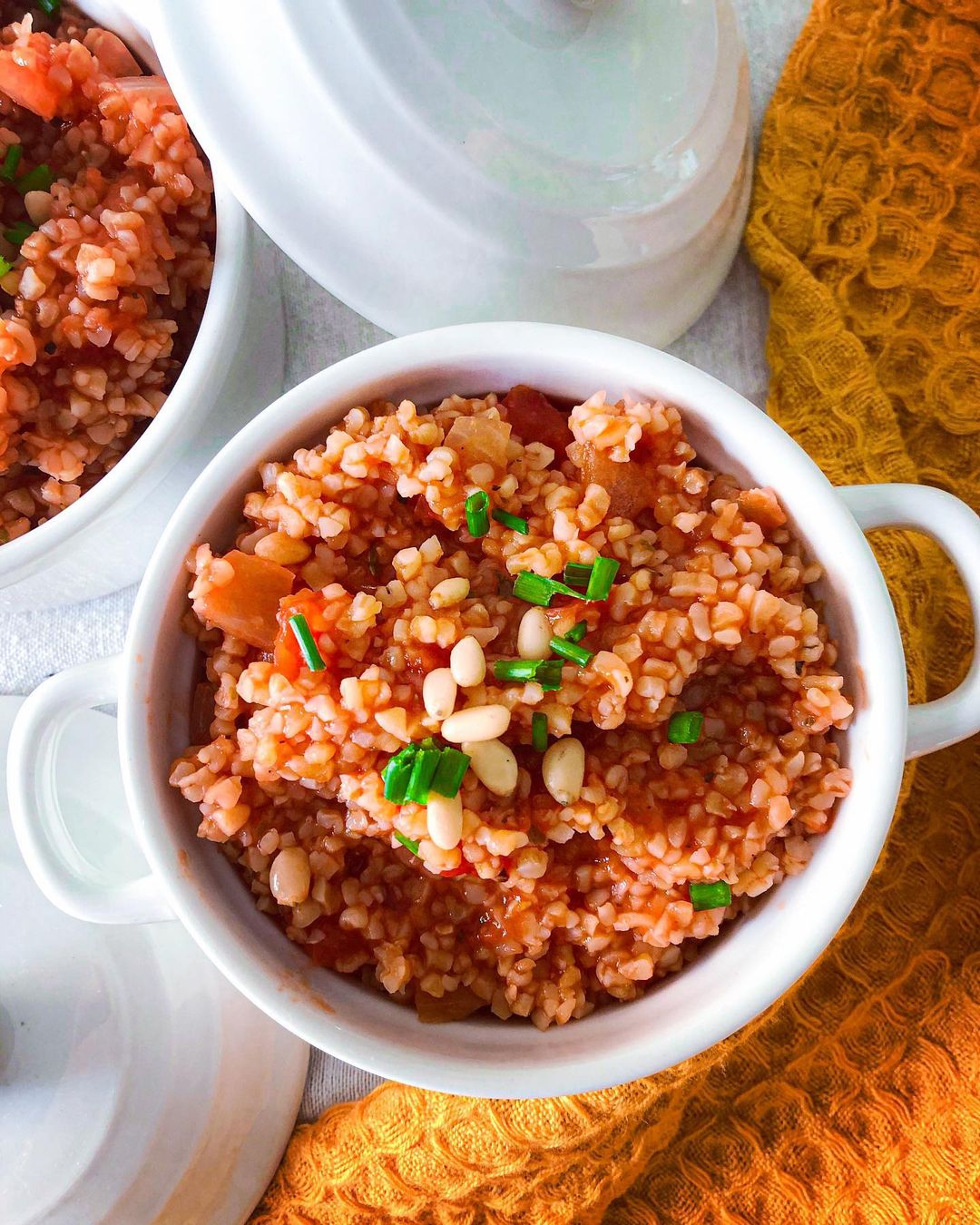 Burghul Bi Banadoura (Bulgur Cooked With Tomatoes) Recipe from ...