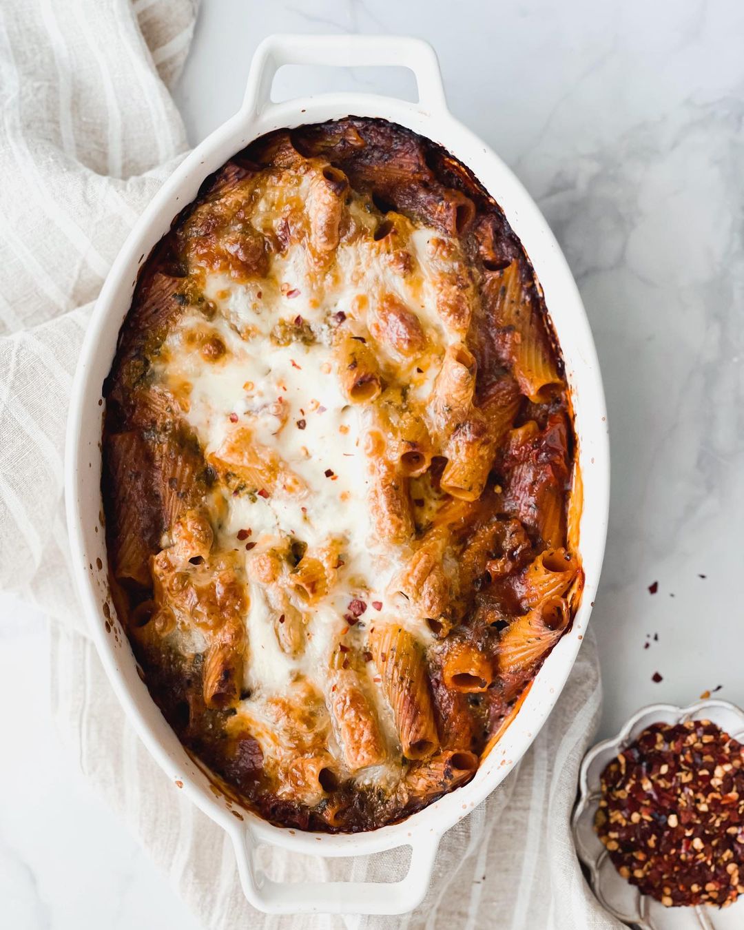 One-pot Pasta Bake With Spinach, Sun Dried Tomatoes And 3 Cheese Recipe ...