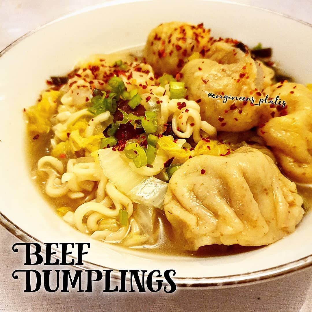 Beef Dumplings Recipe from @engineers_plates - Fooooods.com