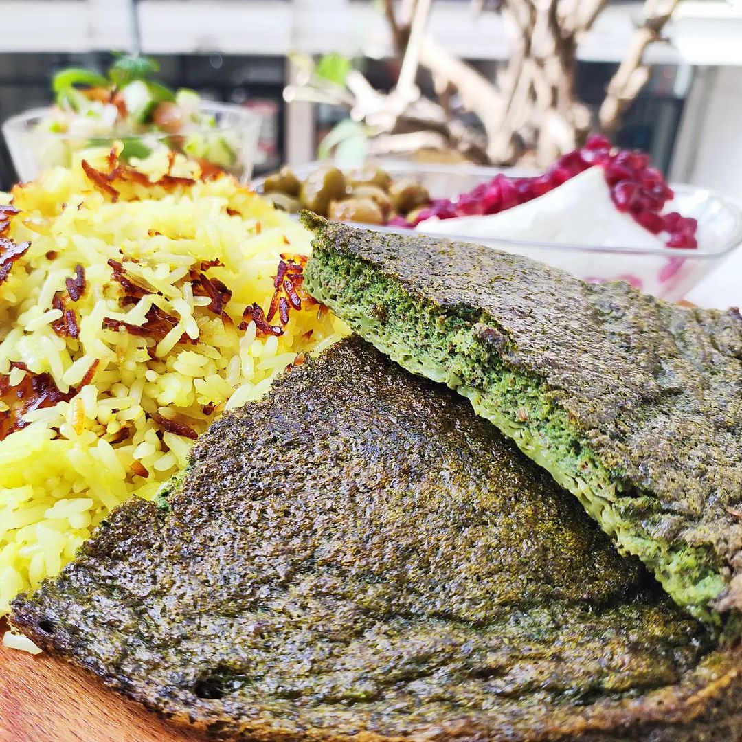 Kuku Sabzi (Persian Herb Omelette) Recipe from @wondernonieskitchen ...