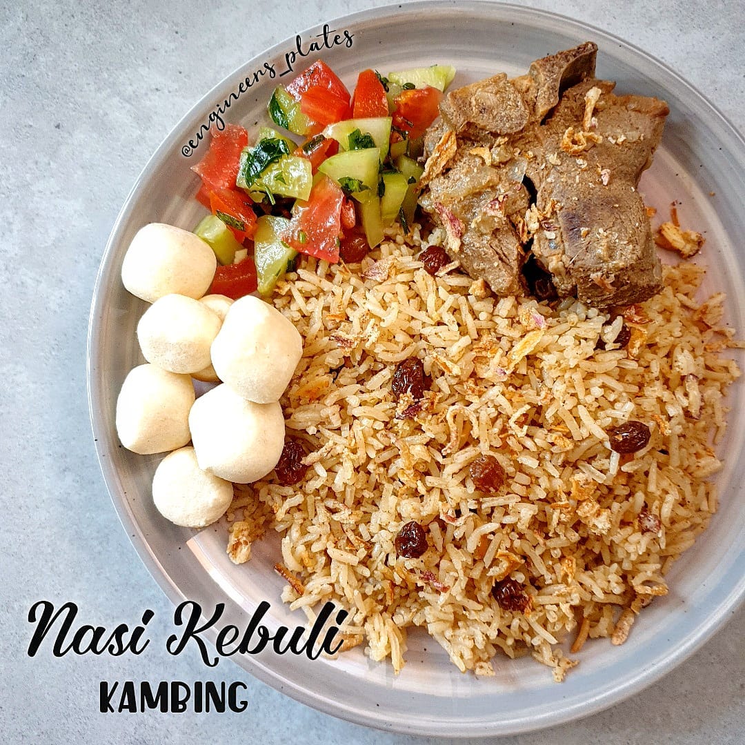 Nasi Kebuli Kambing (Lamb Rice In Rice Cooker) Recipe from @engineers ...
