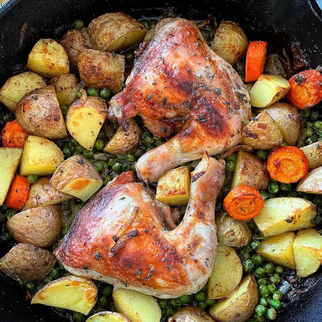 Chicken With Veggies Recipe from @beebskitchen - Fooooods.com