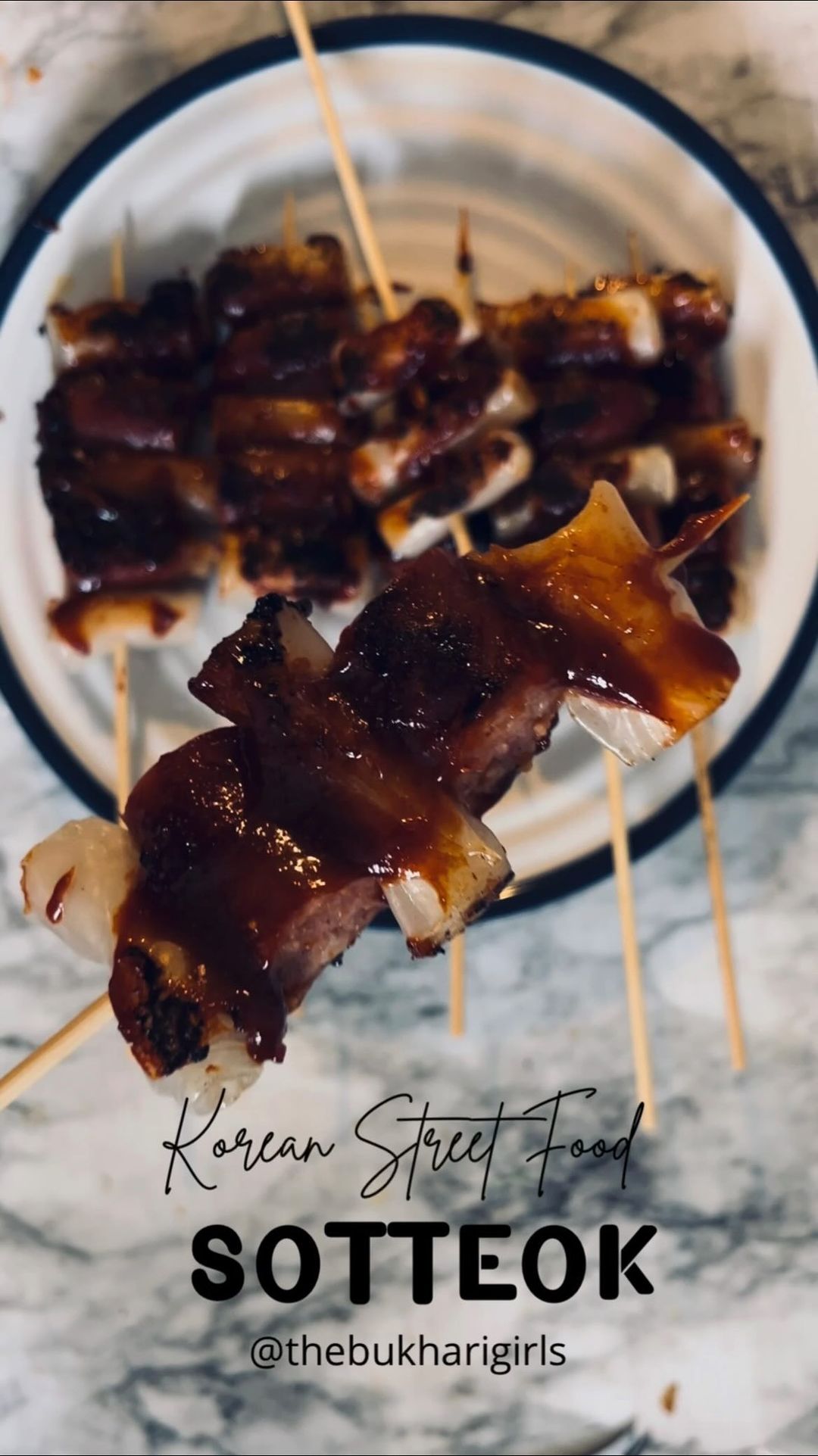 Sotteok (Korean Hot Dog And Rice Cake Skewers) Recipe from ...