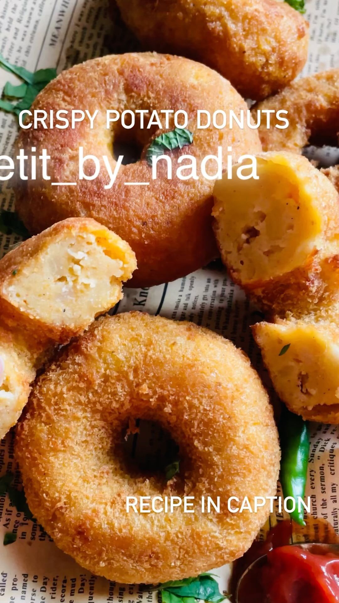 Crispiest Potato Donuts Recipe from @bon_appetit_by_nadia - Fooooods.com
