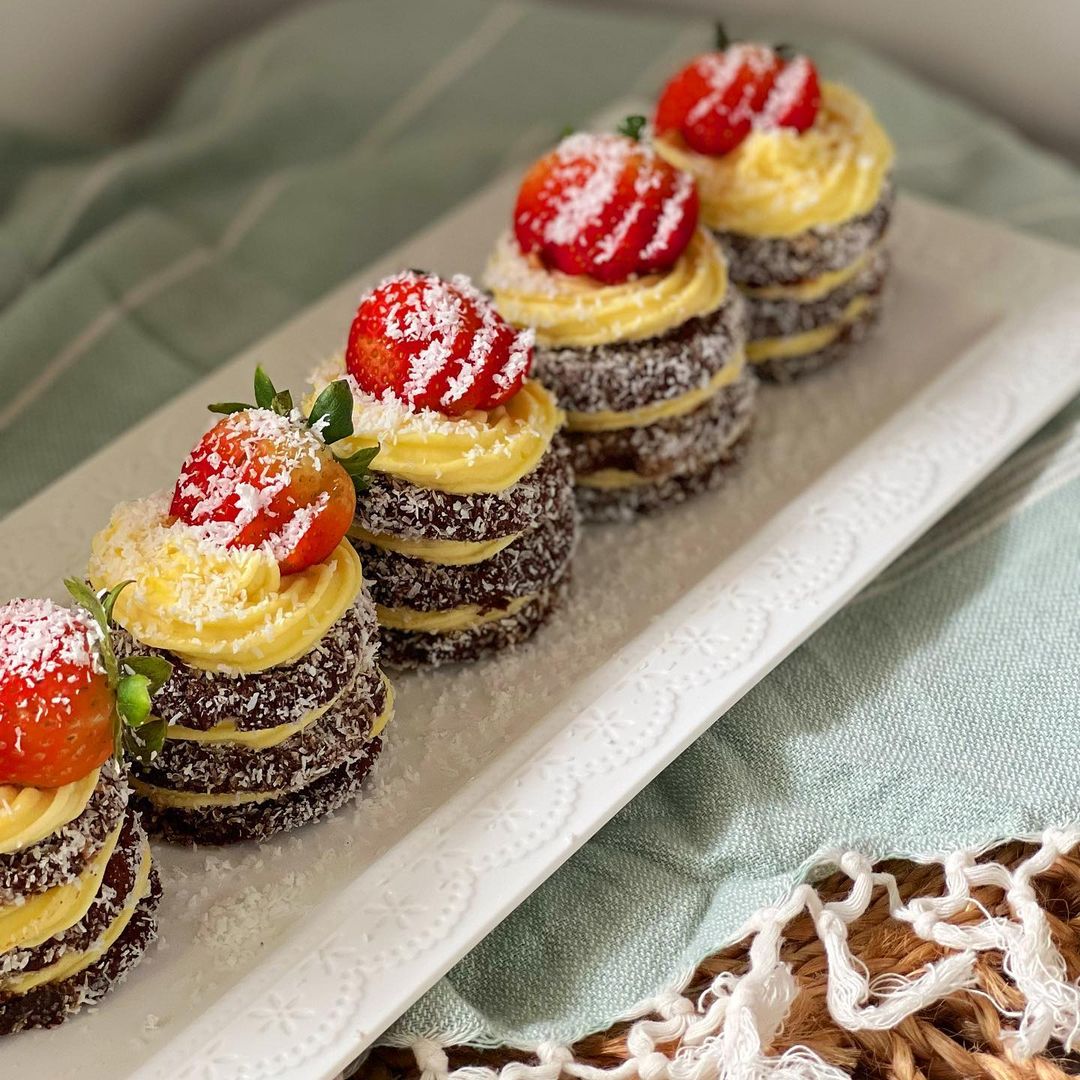 Chocolate Ripple Stacks Recipe from @saharskitchen_ - Fooooods.com