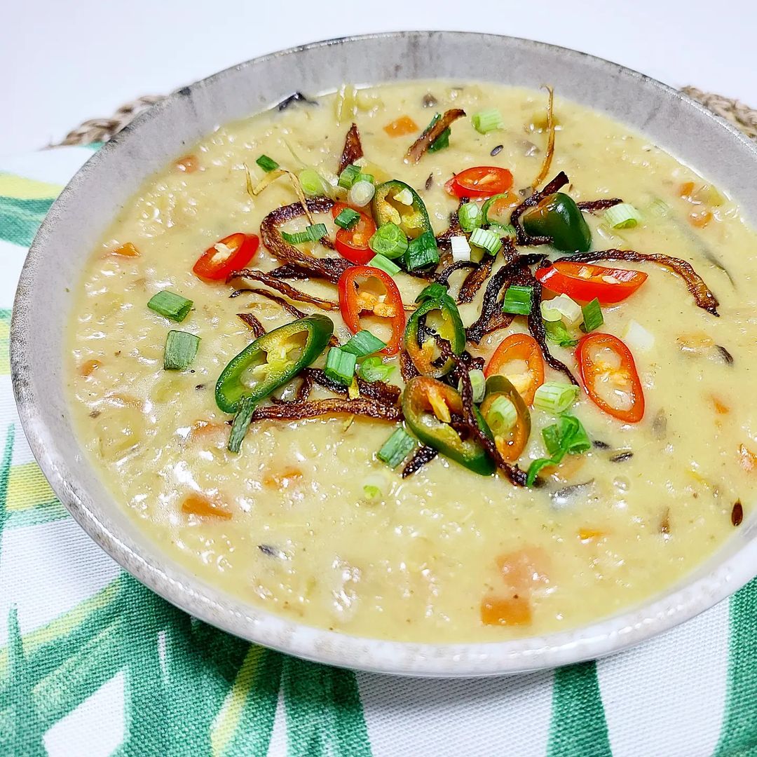 Vegan Bubur Lambuk (Malaysian Spiced Rice Porridge) Recipe from ...