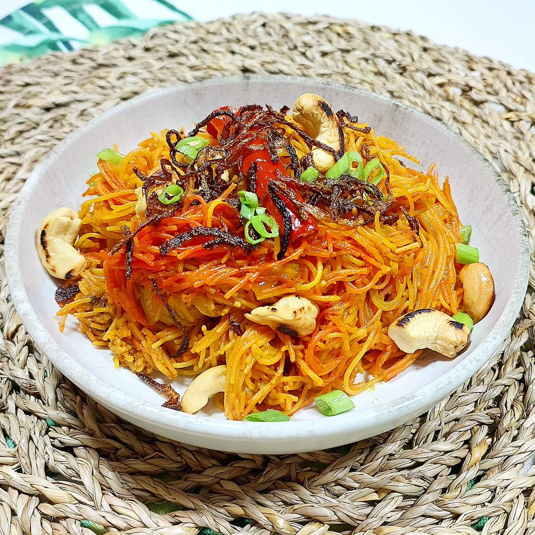 Rice Noodles Biryani Recipe from @wondernonieskitchen - Fooooods.com