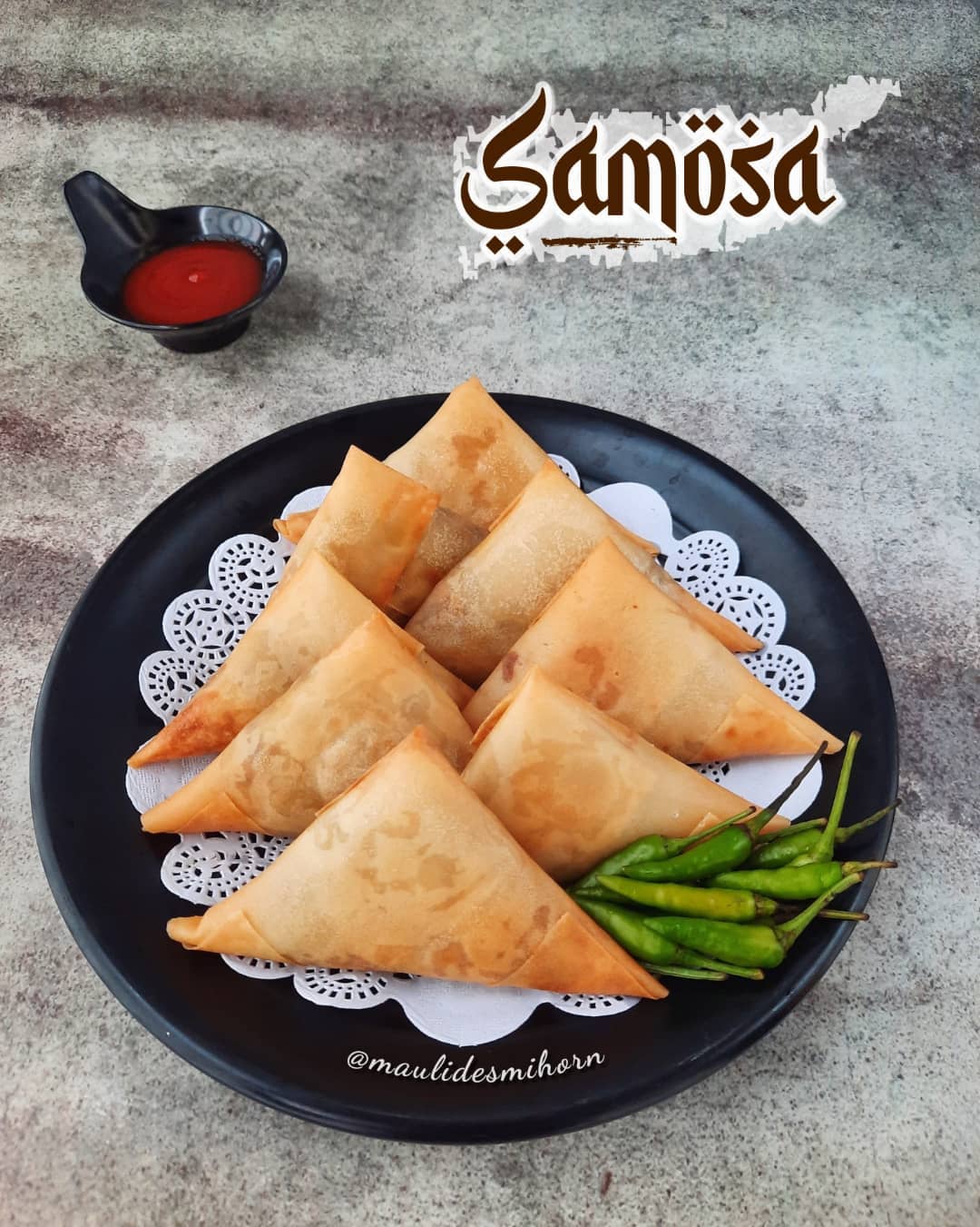 Resep Samosa Daging dari @maulidesmihorn