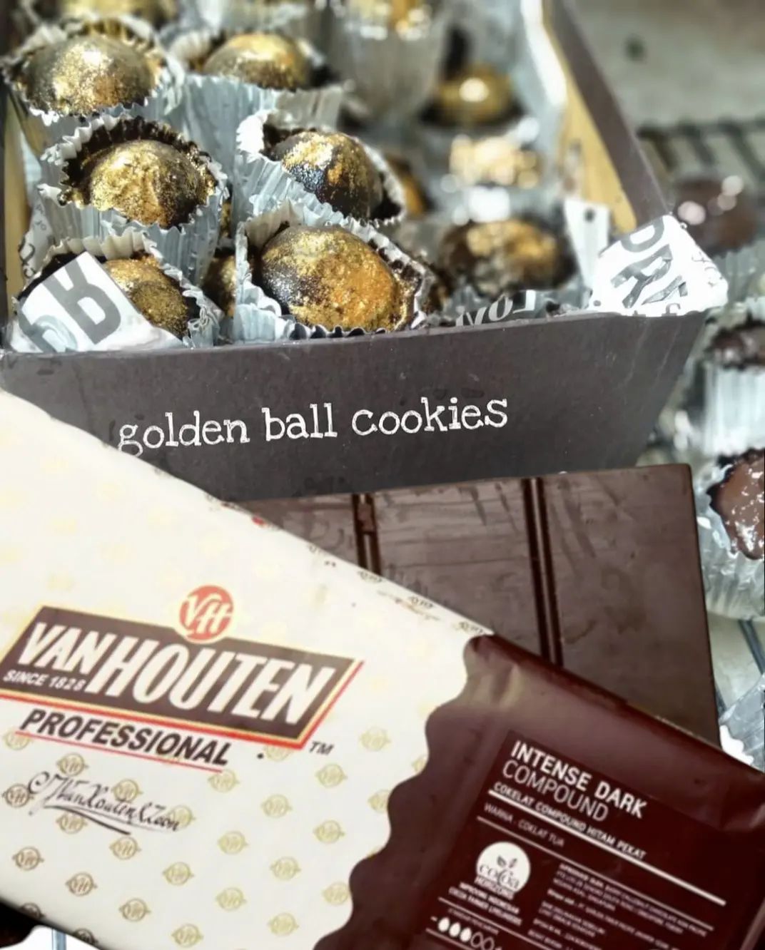 Resep Golden Ball Cookies dari @mabela_cooking_club