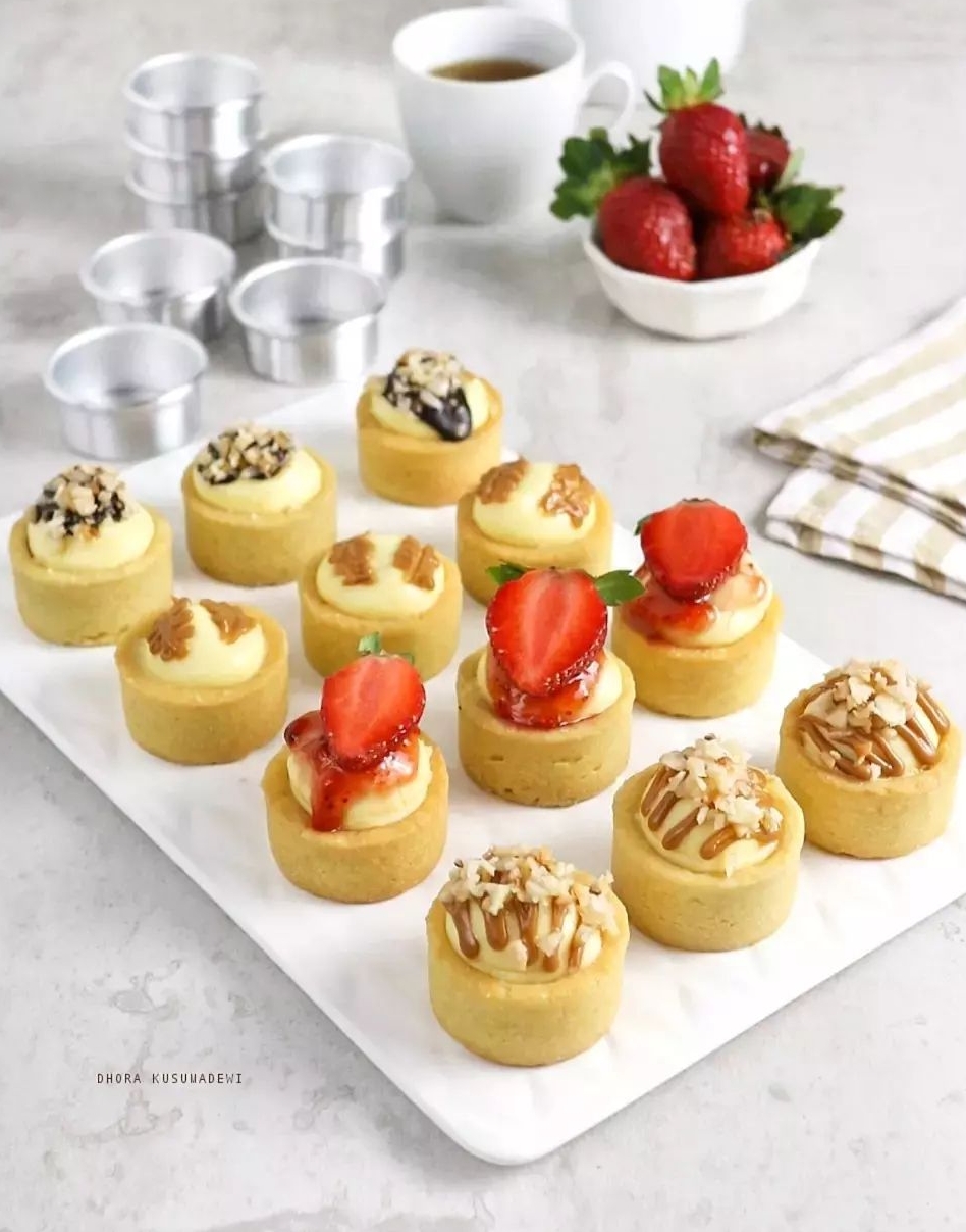 Resep Mini Cheese Tart dari @dhora_kusumadewi