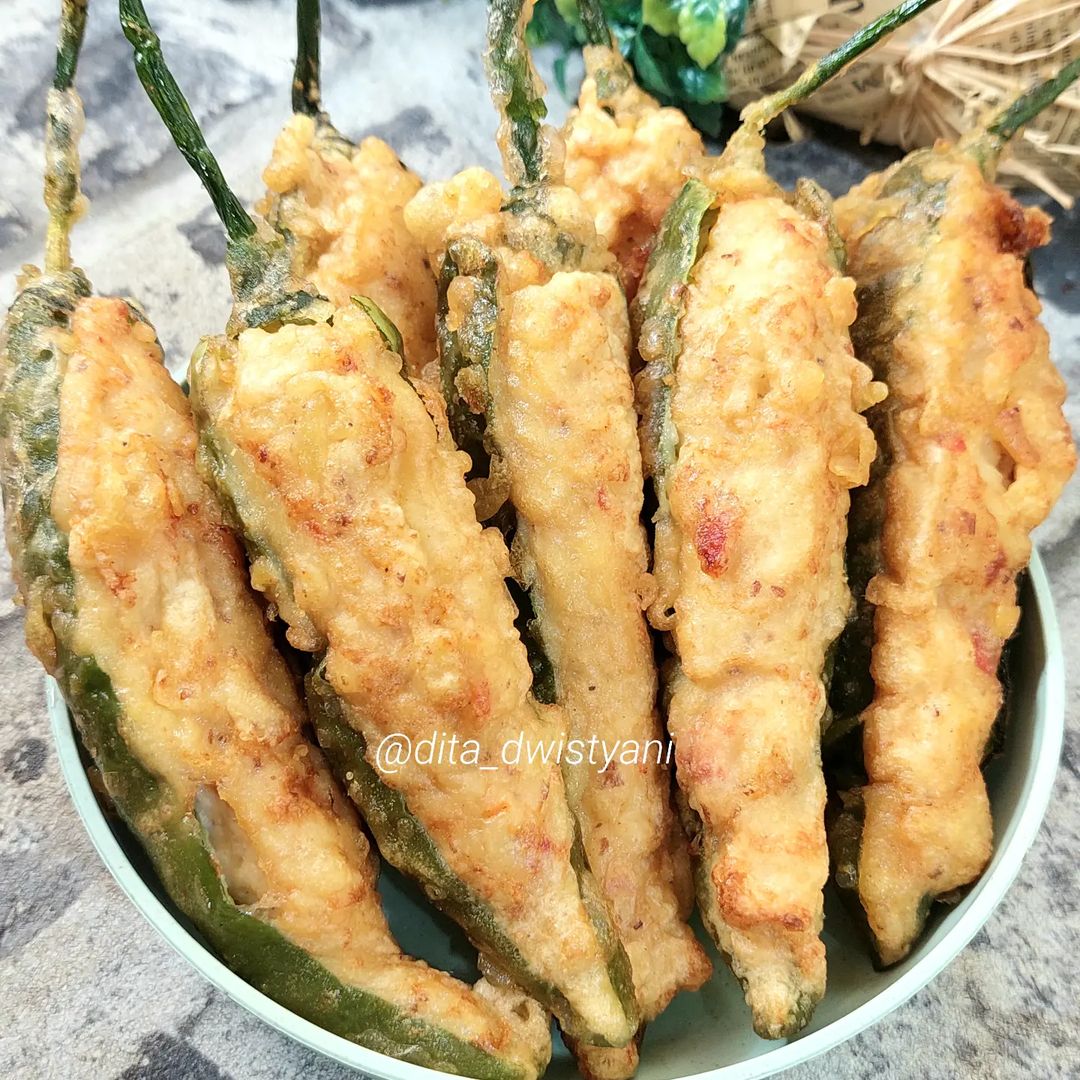 Resep Gochu Twigim (Gorengan Cabe Isi Ala Korea) dari @dita_dwistyani