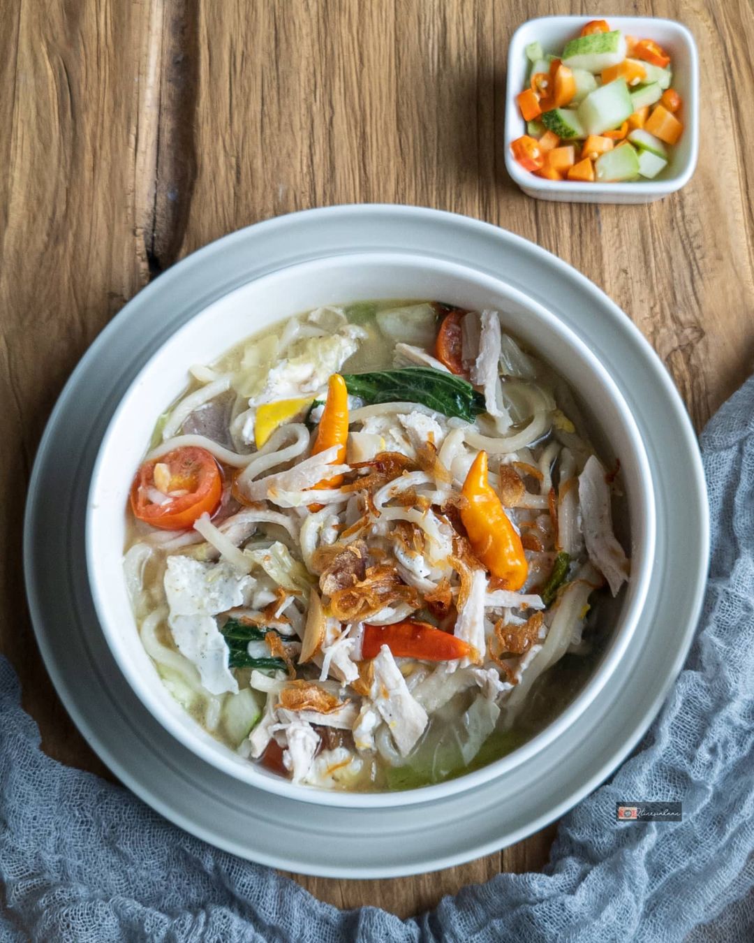 Resep Mie Rebus Ayam dari @qiutin.kitchen