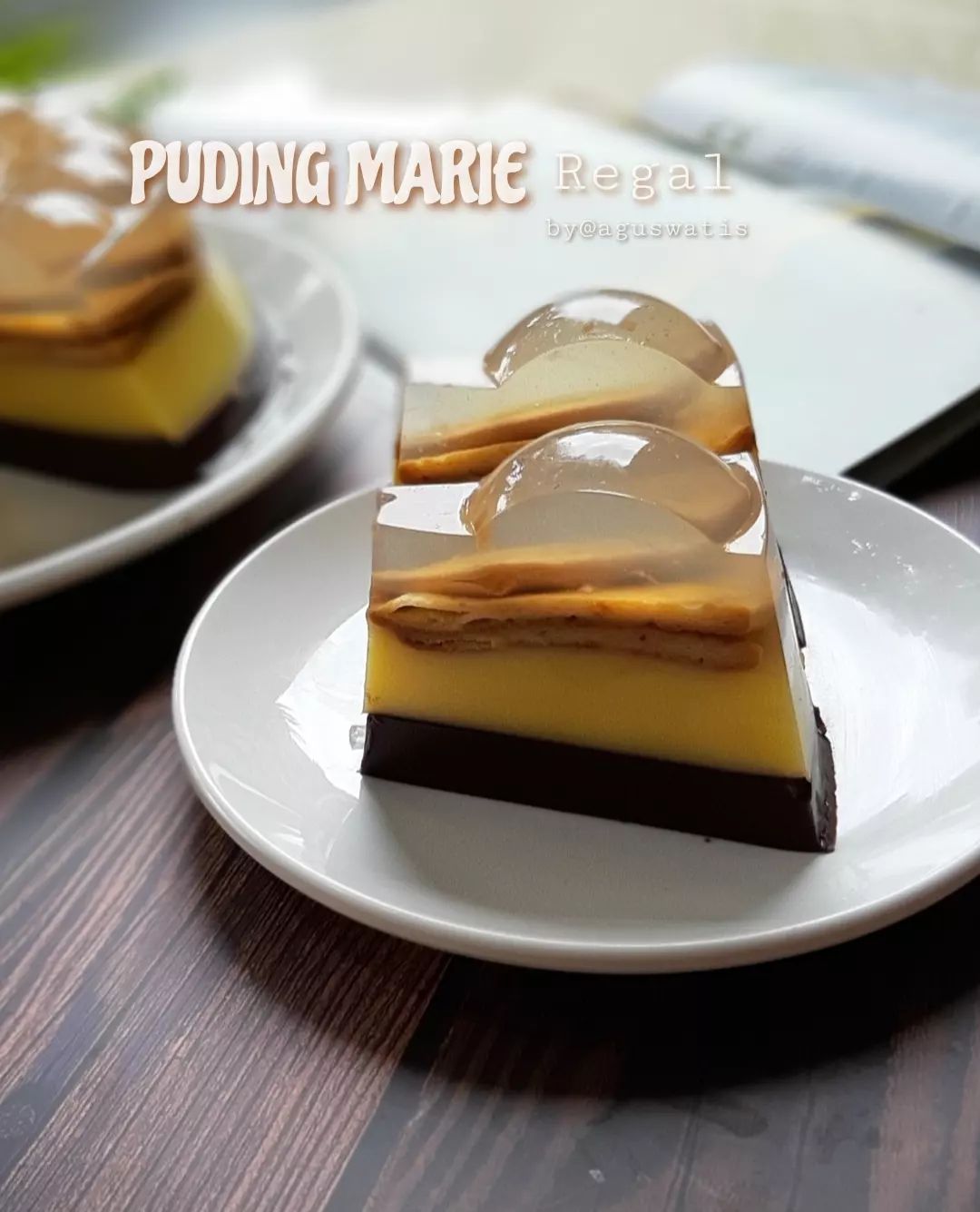 Resep Pudding Biskuit Marie dari @aguswatis