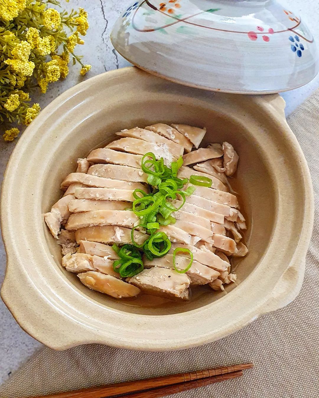 Resep Steam Chicken dari @yscooking