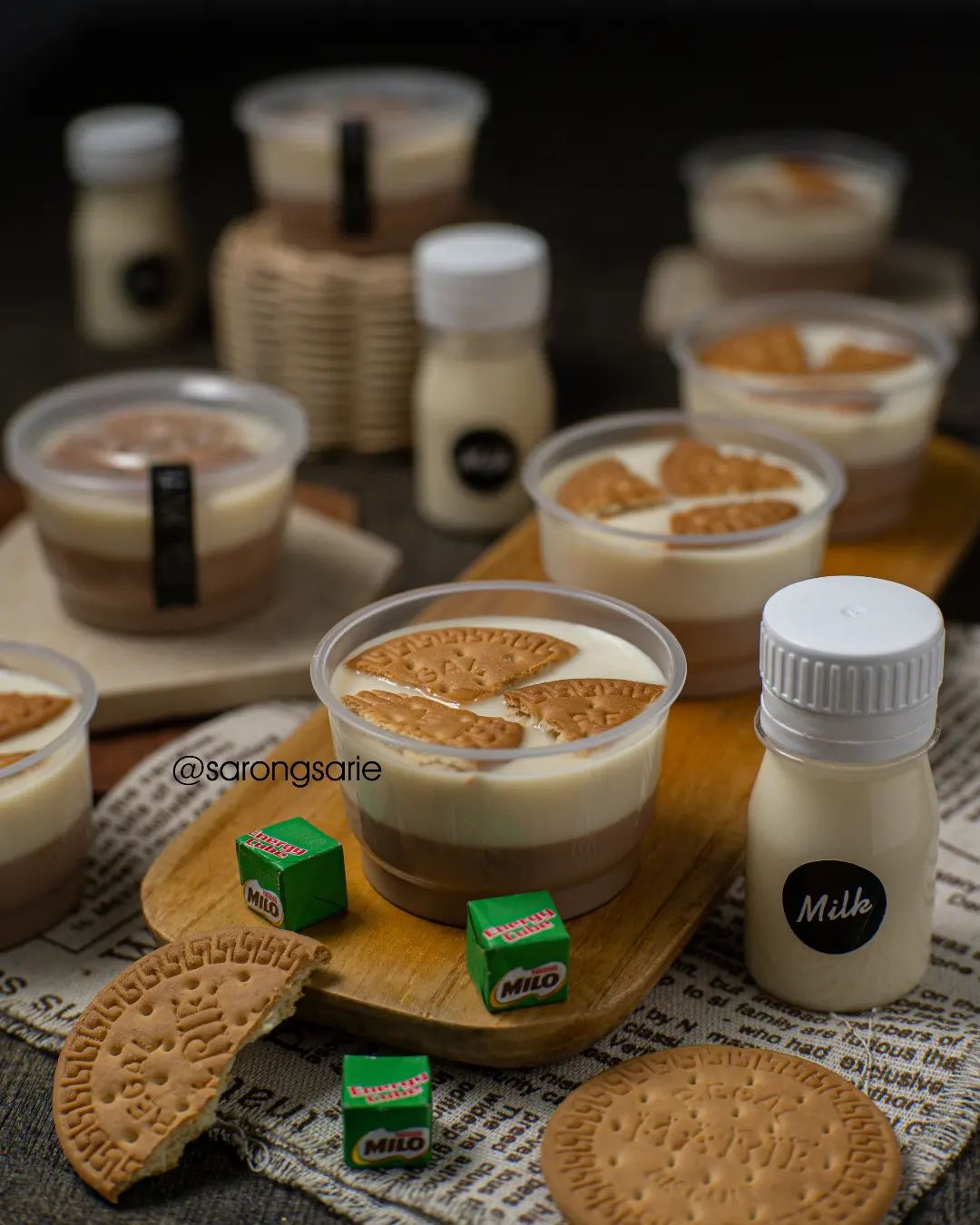 Resep Milo Regal Pudding dari @sarongsarie