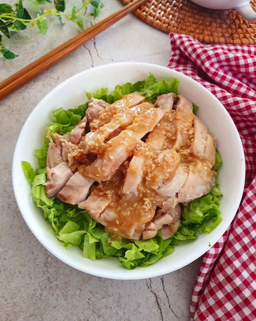 Resep Japanese Style Steam Chicken dari @yscooking