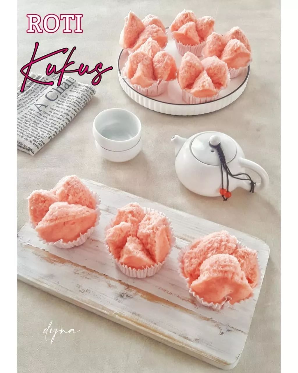 Resep Roti Kukus Mekar dari @dapur_dyna