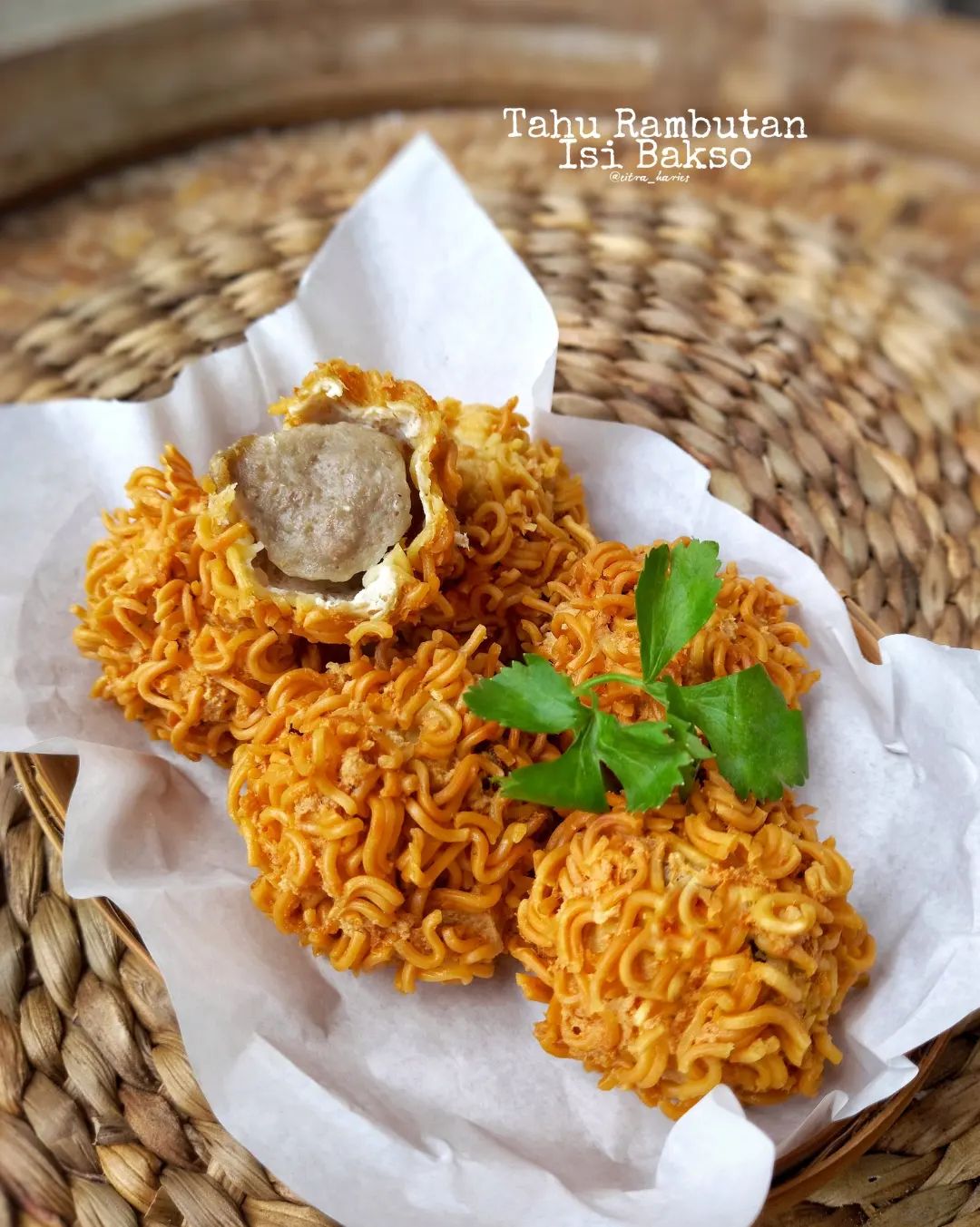 Resep Tahu Rambutan Isi Bakso dari @citra_haries