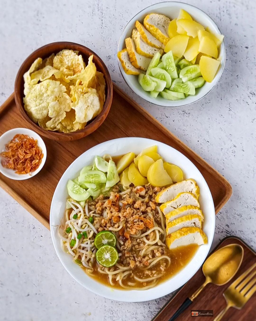 Resep Mie Rebus Belitung dari @qiutin.kitchen