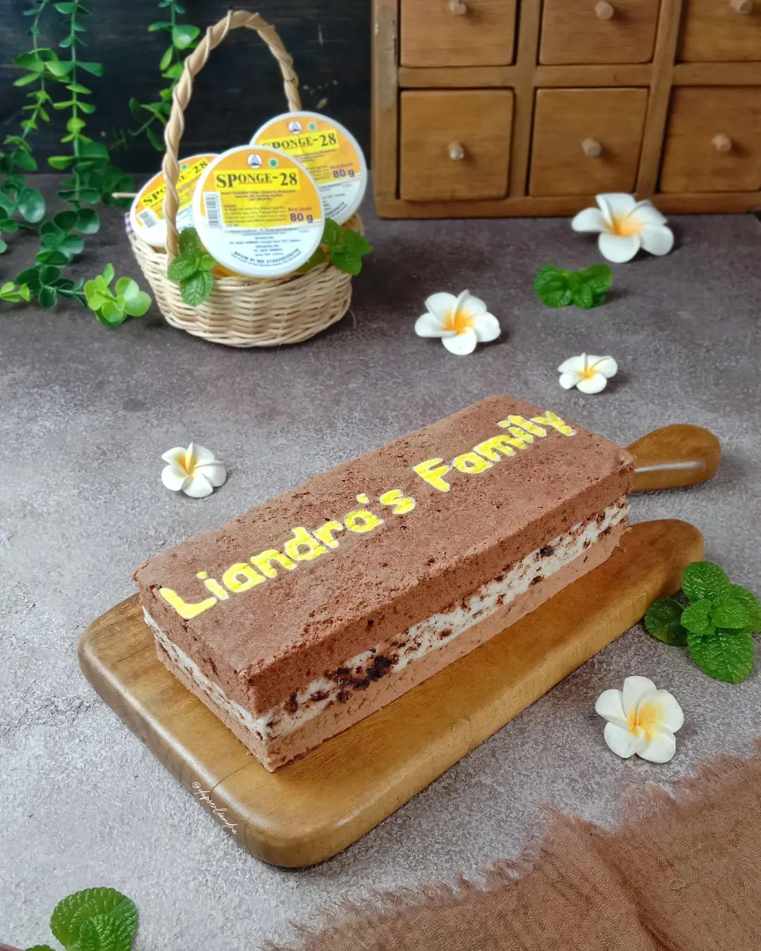 Resep Trio Chocomoca Cake dari @dapoerliandra