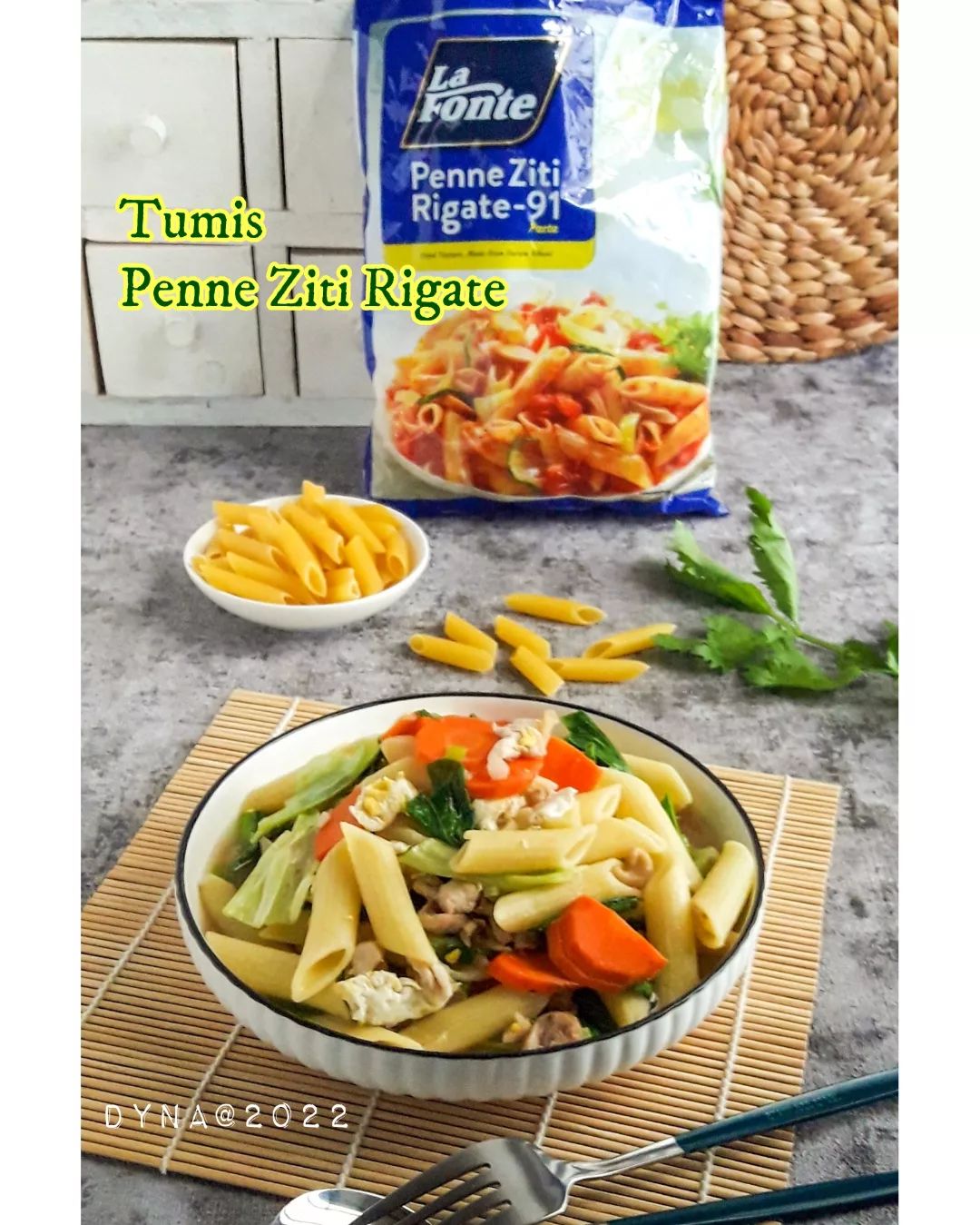 Resep Tumis Penne Ziti Rigate dari @dapur_dyna