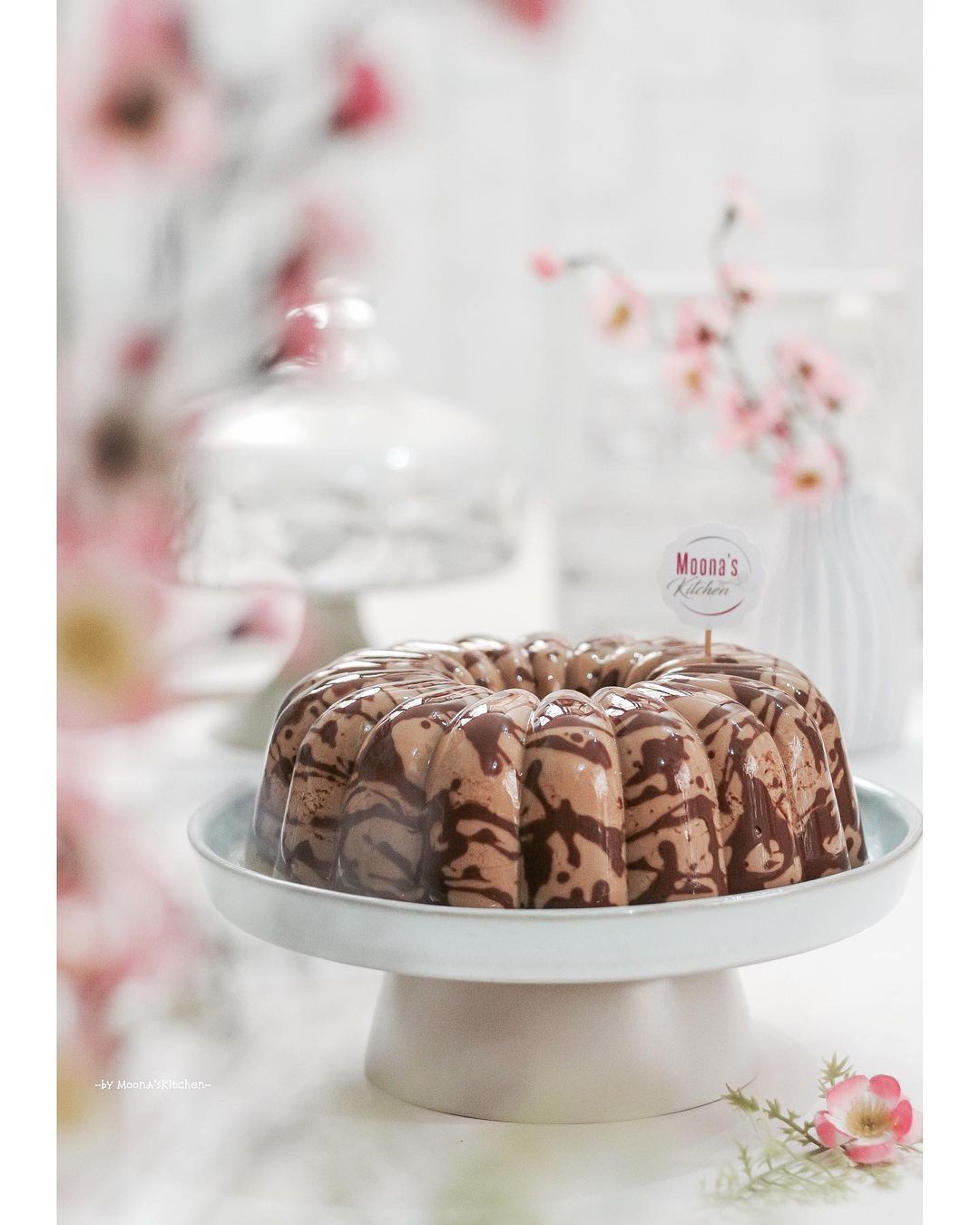 Resep Marble Pudding Cappuccino Chocolate dari @moona_jingga