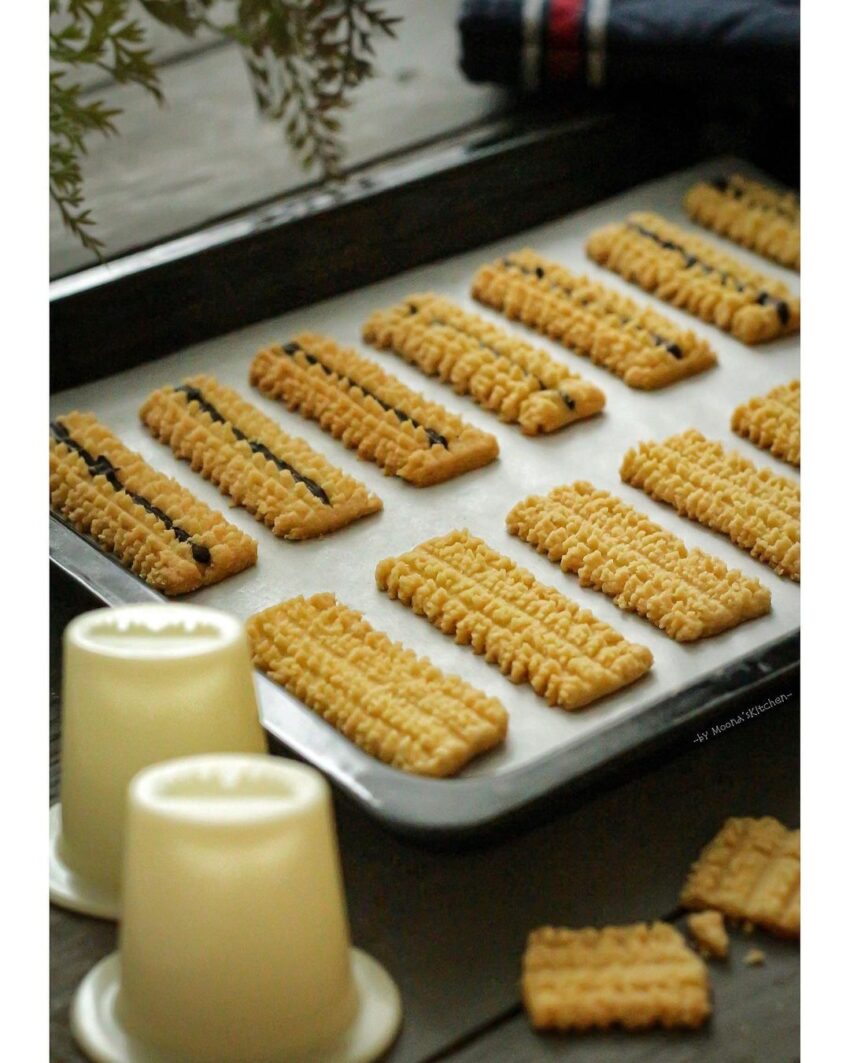 Resep Sable / Shortbread Cookies dari @moona_jingga
