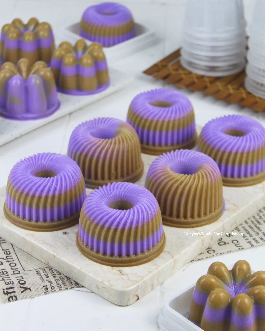 Resep Pudding Santan Kopi Taro dari @fitriyas_widodo