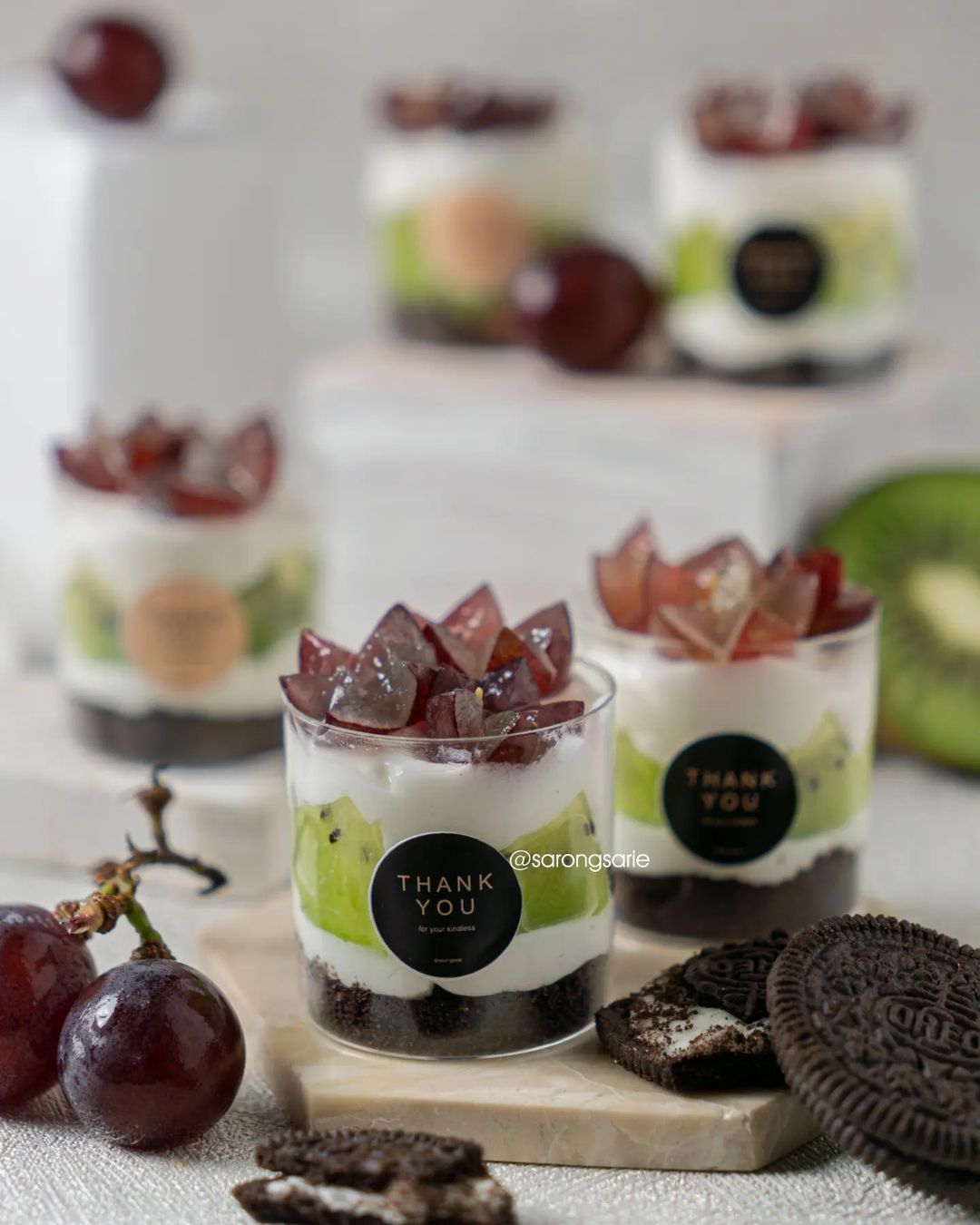 Resep Oreo Fruits Dessert dari @sarongsarie