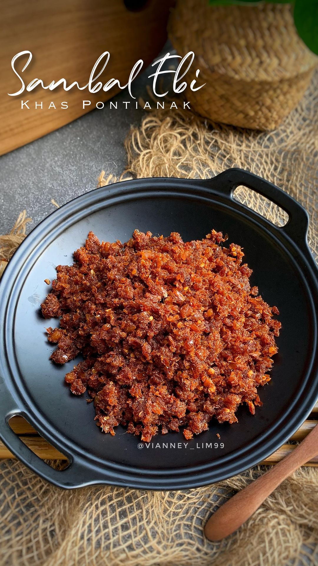 Resep Sambal Ebi Khas Pontianak dari @vianney_lim99