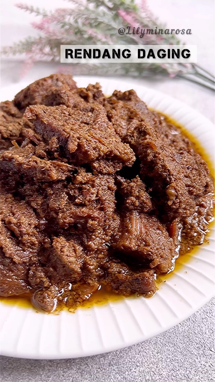 Resep Rendang Daging dari @lilyminarosa