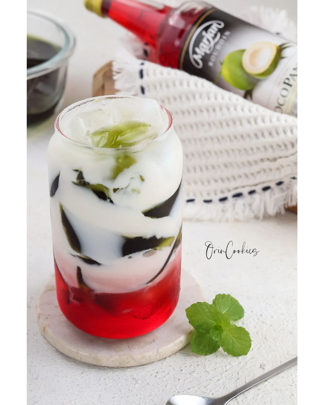 Resep Es Cincau Jelly Marjan dari @orincookies
