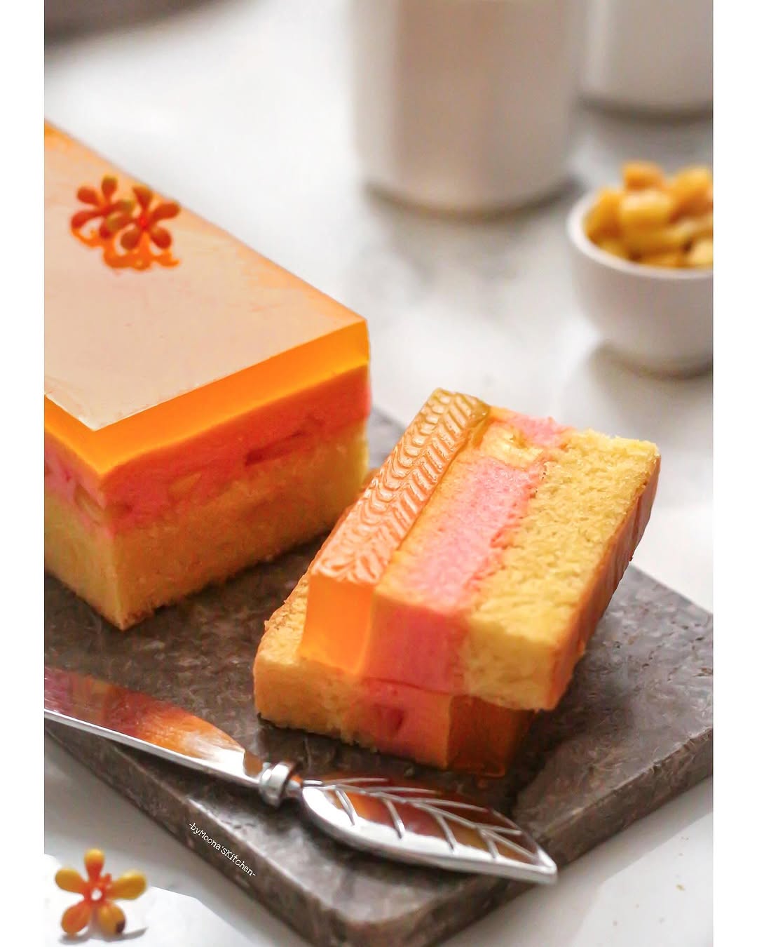 Resep Madona Cake Es Teler dari @moona_jingga